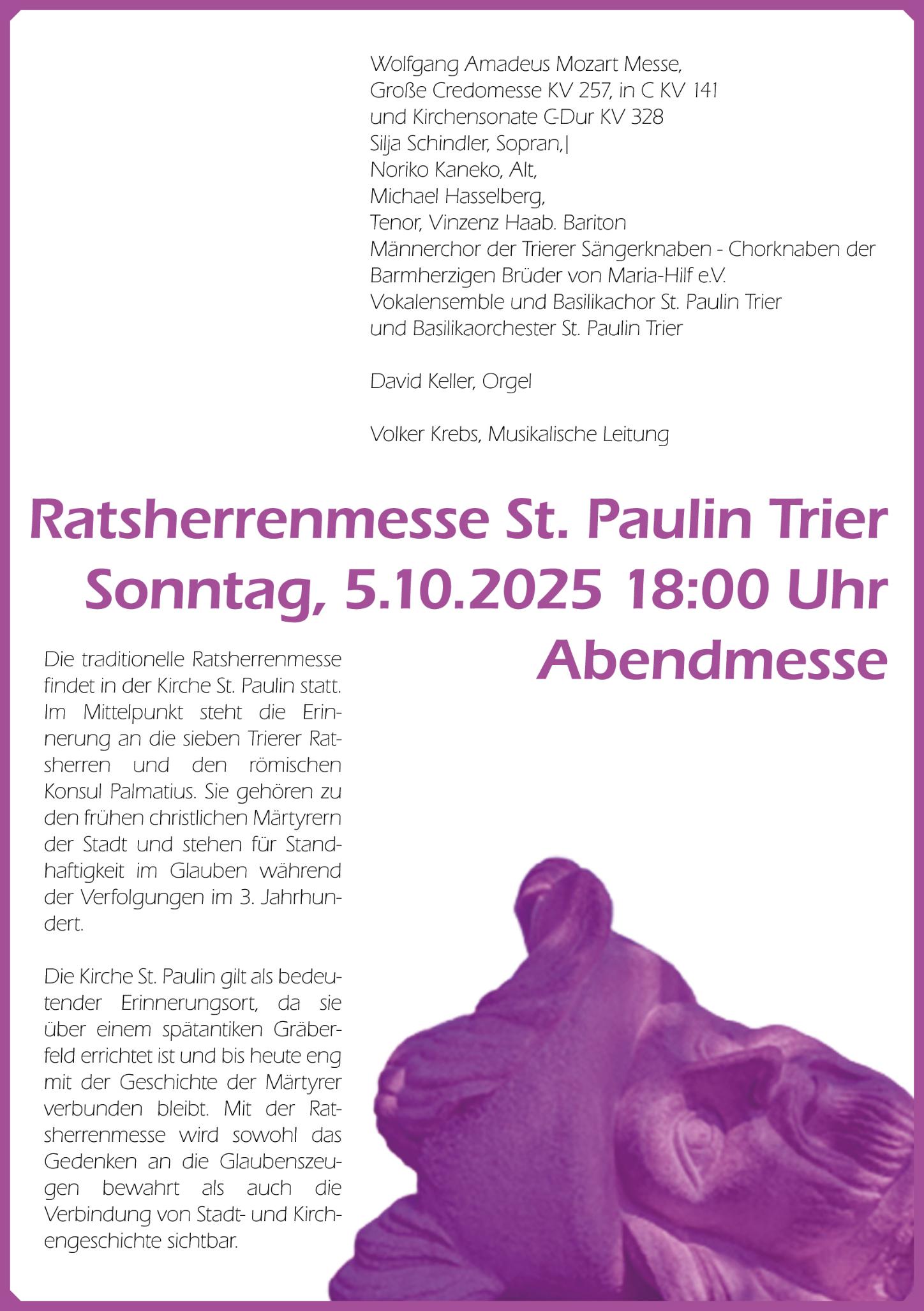 Startseite Pfarrei Trier St. Paulin | Pfarrei Trier St. Paulin
